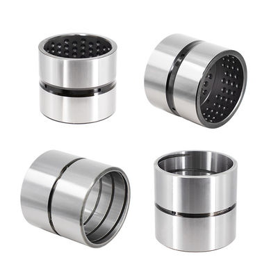 OEM Custom Cross Oil Groove Bushing Sintered Steel Bushings DIN1494 ...